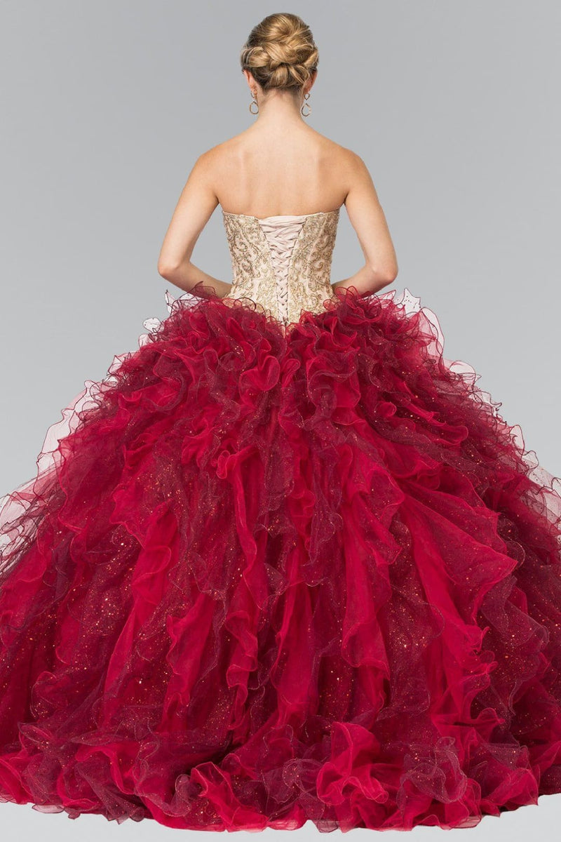 Elizabeth K Quinceanera Ball Gown GL2211 - Formal Dress Shops