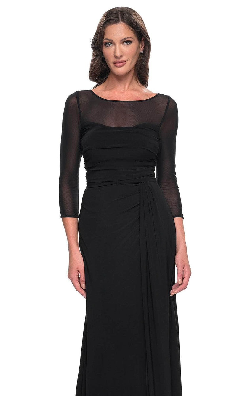 La Femme 30230 Illusion Sheath Formal Dress | Formal Dress Shops