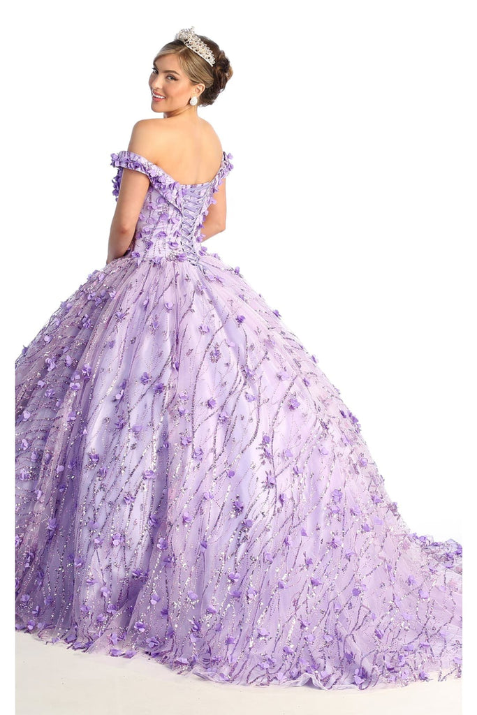 Layla K LK167 Glitter Quince Ball Gown & Plus Size | FormalDressShops