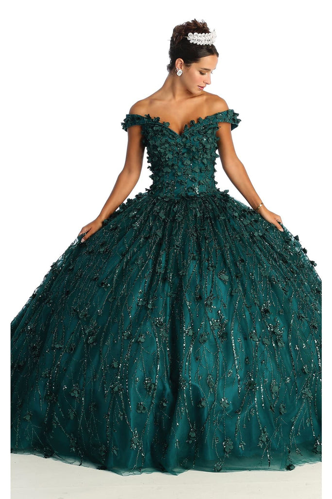 Layla K LK167 Glitter Quince Ball Gown & Plus Size | FormalDressShops