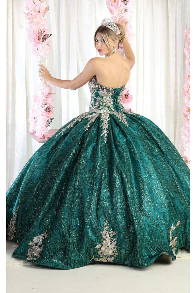 Layla K Strapless Quinceanera Ball Gown LK179 | FormalDressShops