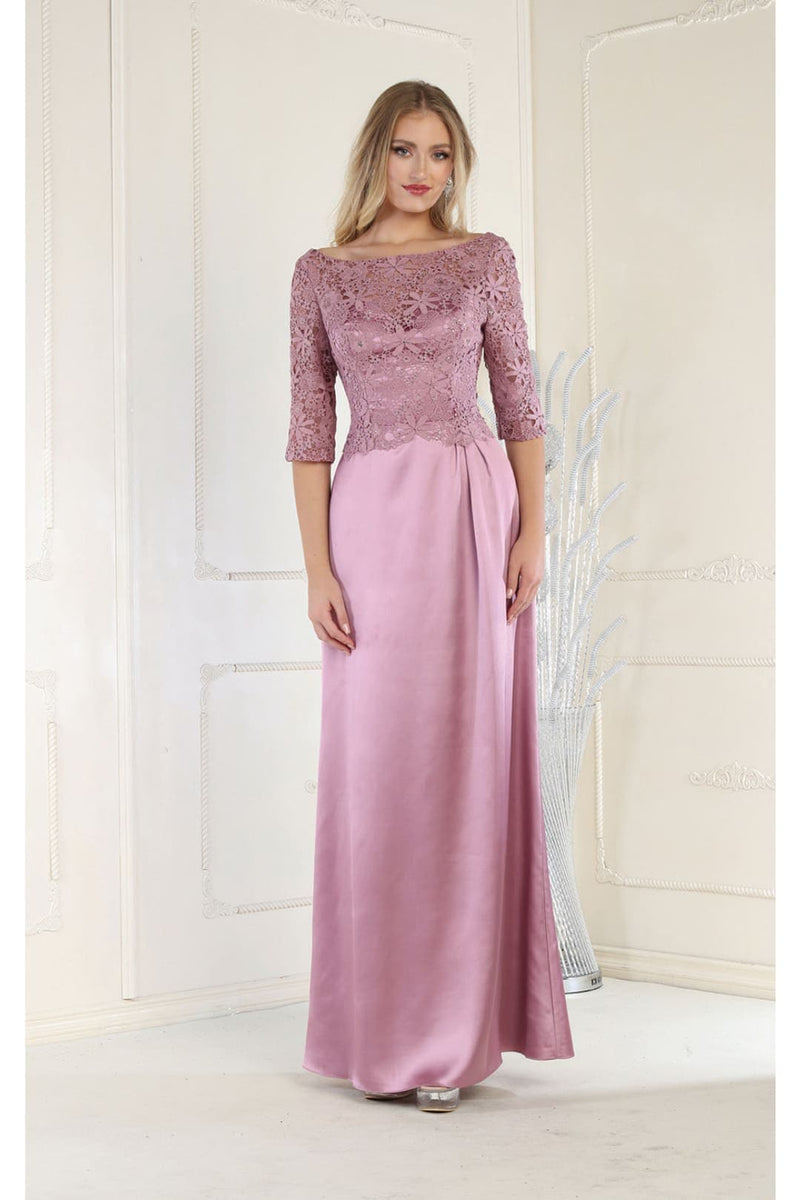 May Queen Embroidered Mother Of The Bride Gown MQ1969 FormalDressShops