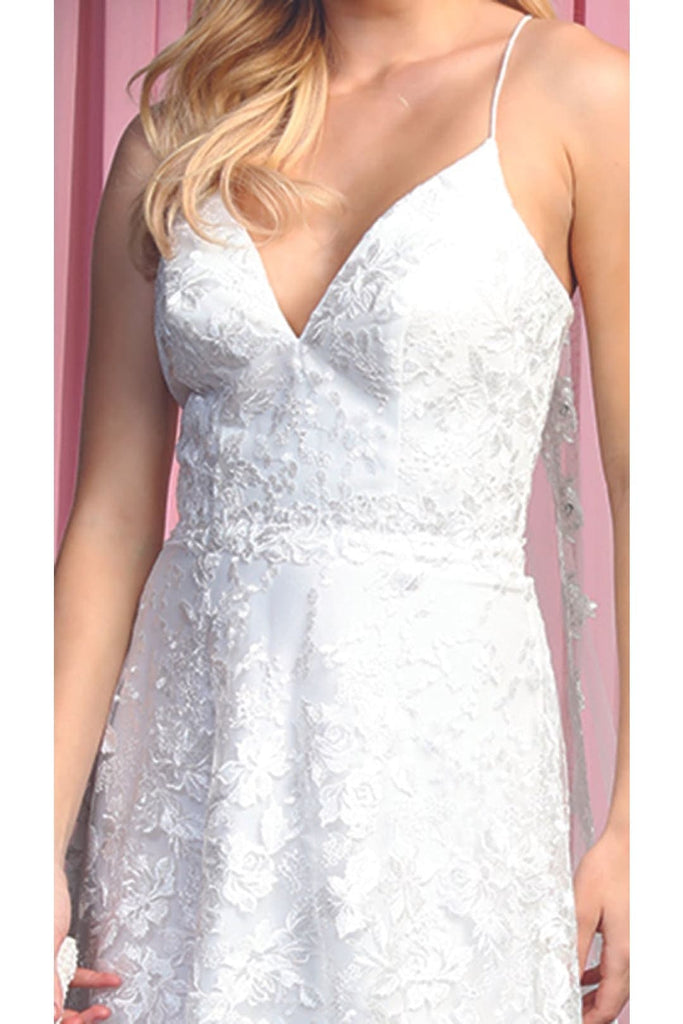 May Queen Floral Pattern Prom Dress MQ1885 | Formal Dress Shops